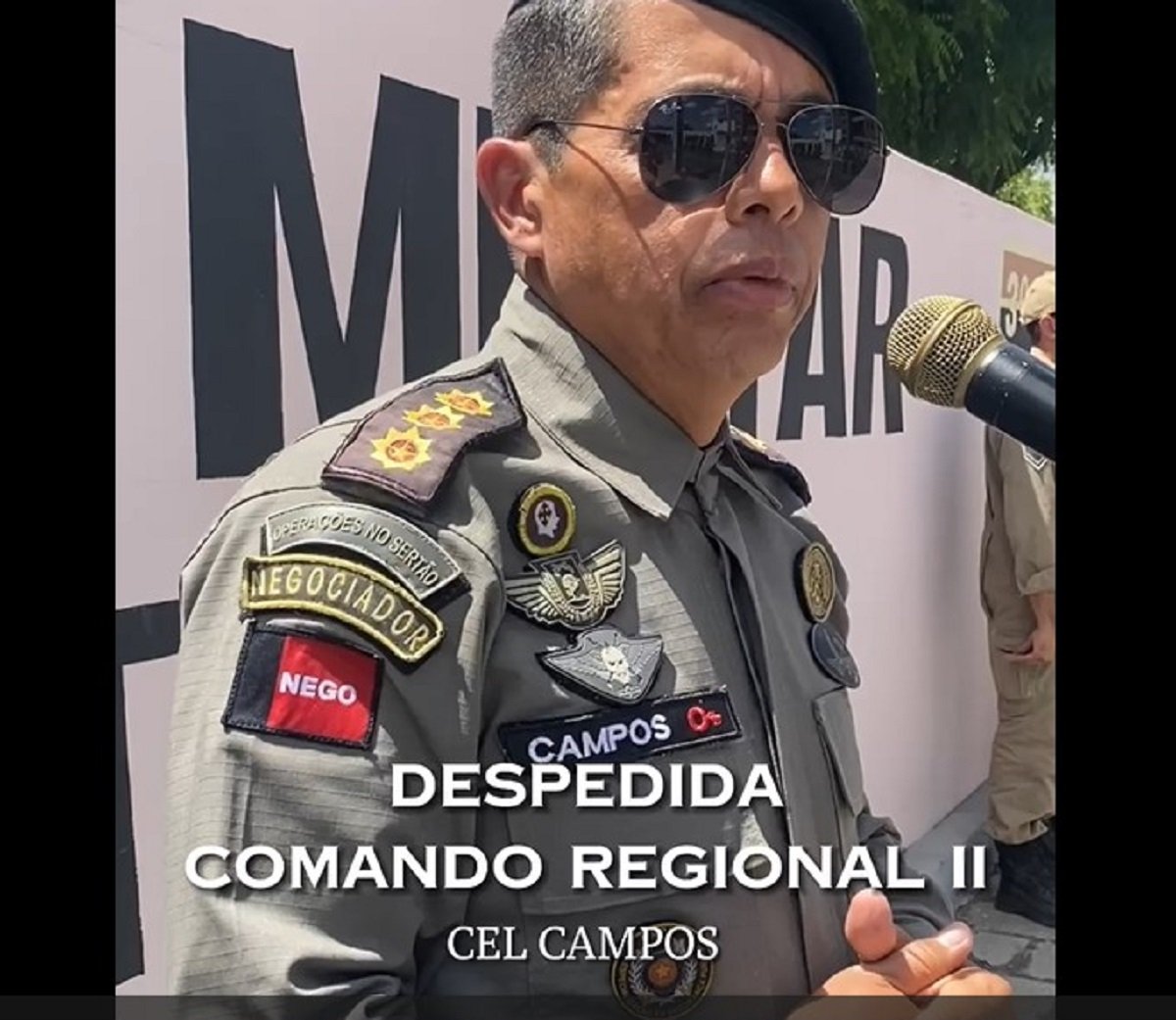 Coronel Campos deixa o comando do CPR II após seis anos de atuação