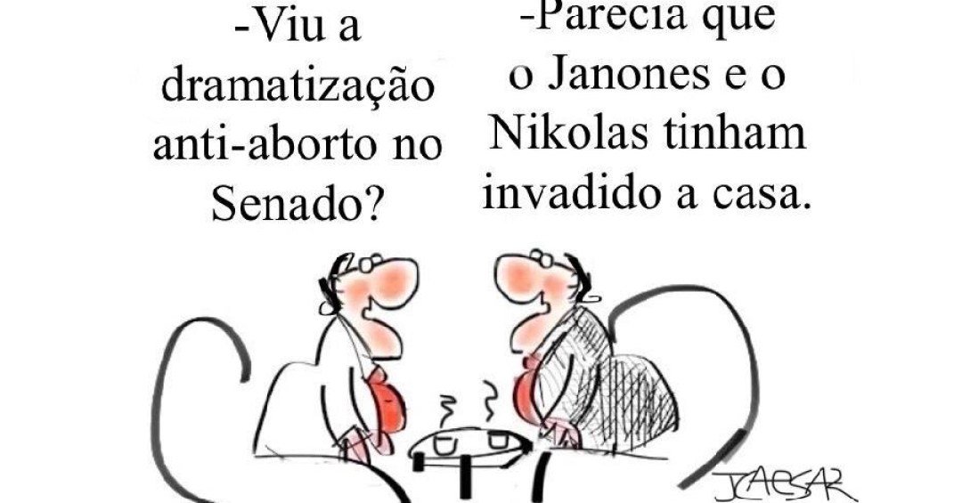 Charge do JCaesar | VEJA
